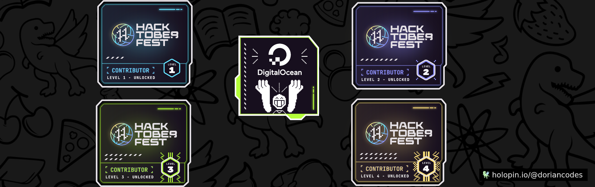 Doriancodes Holopin